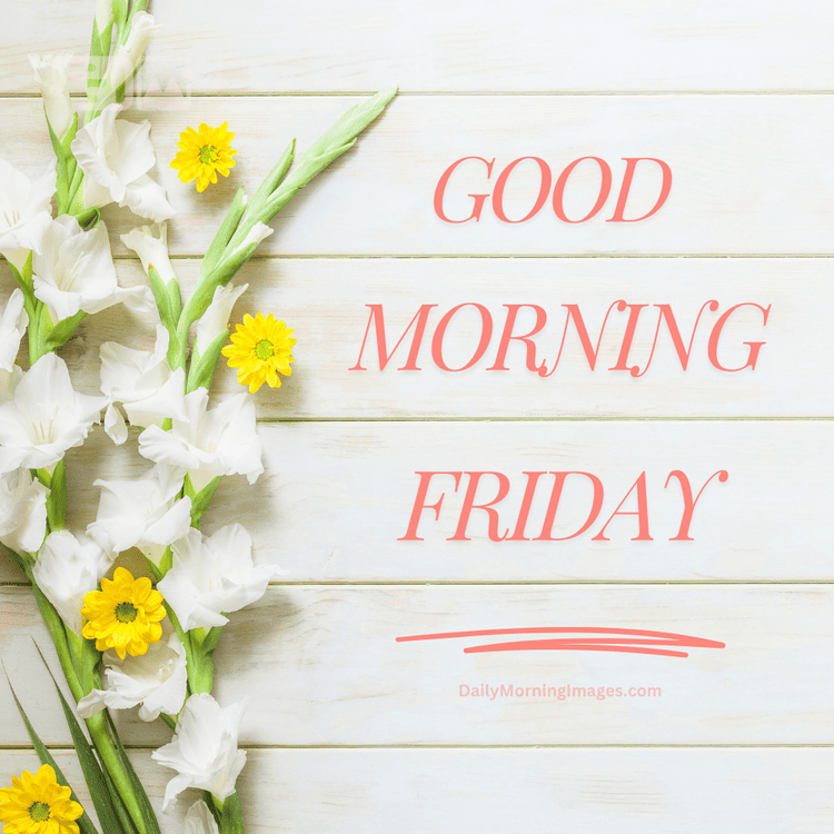 Good Morning Friday Images Free Download - DailyMorningImages